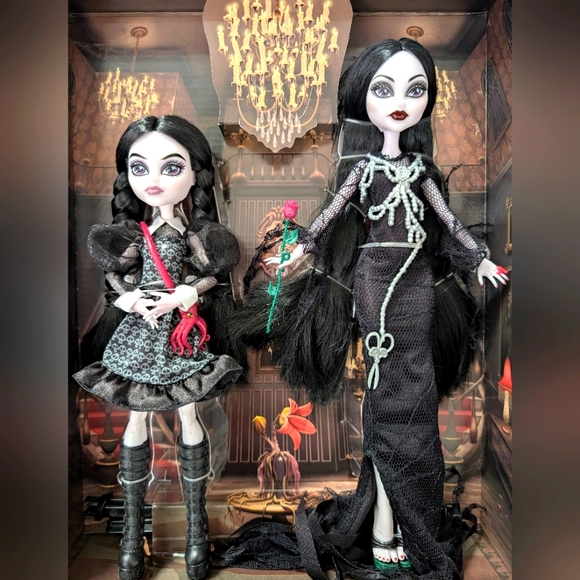 monster high | Toys | Monster High Addams Family Morticia Wednesday ...